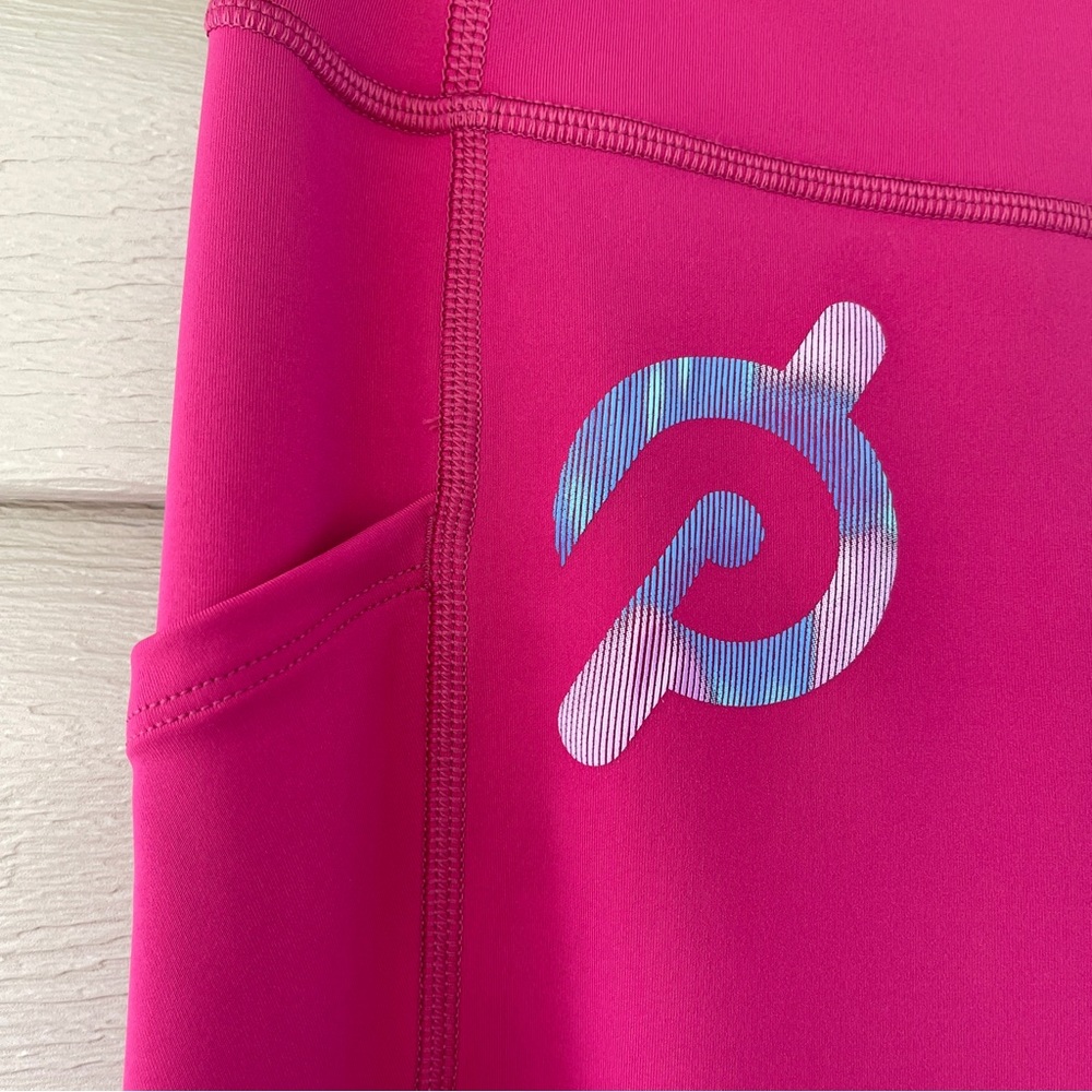 Peloton Move Tulip Hem Hot Pink Athletic Workout Spin… - Gem